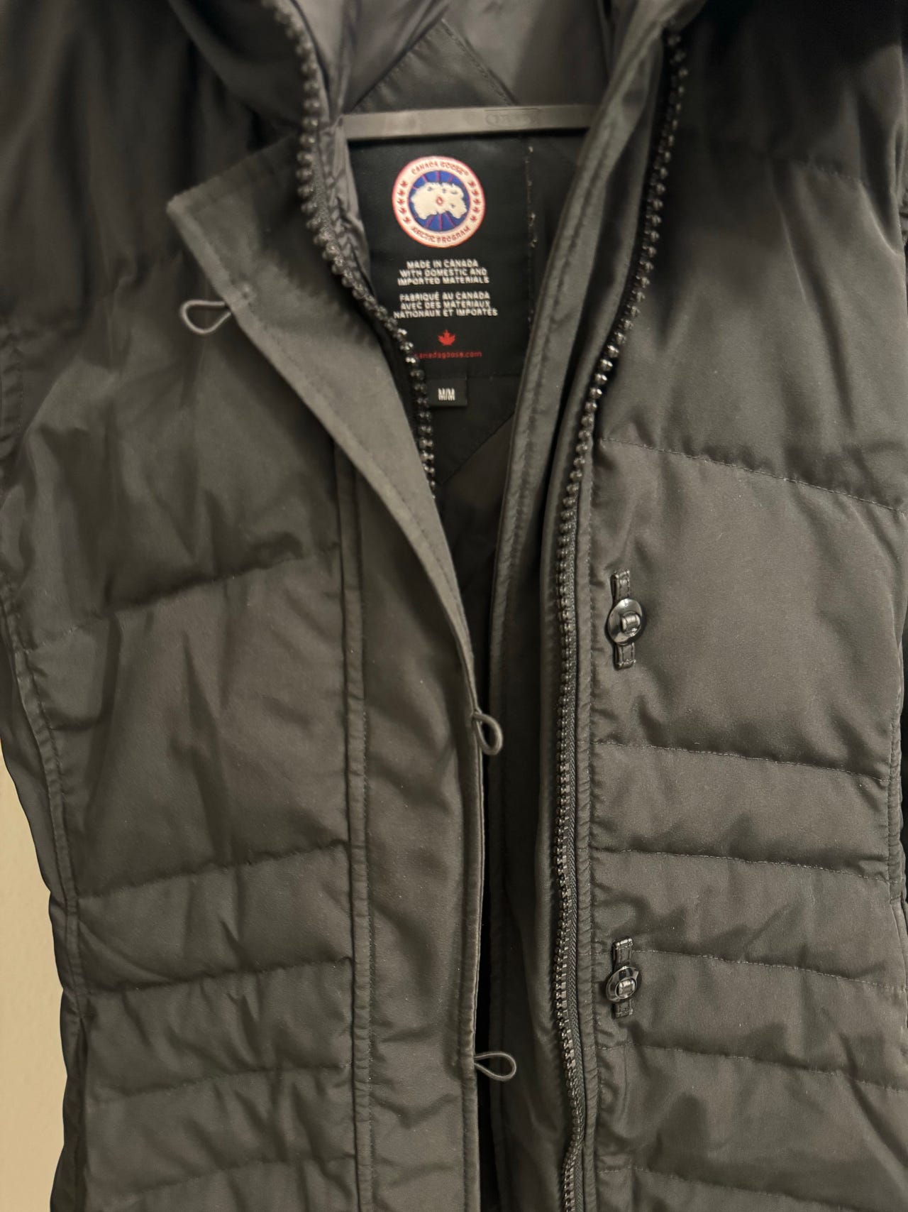 Canada Goose vinterjacka dam M svart dun | Blocket