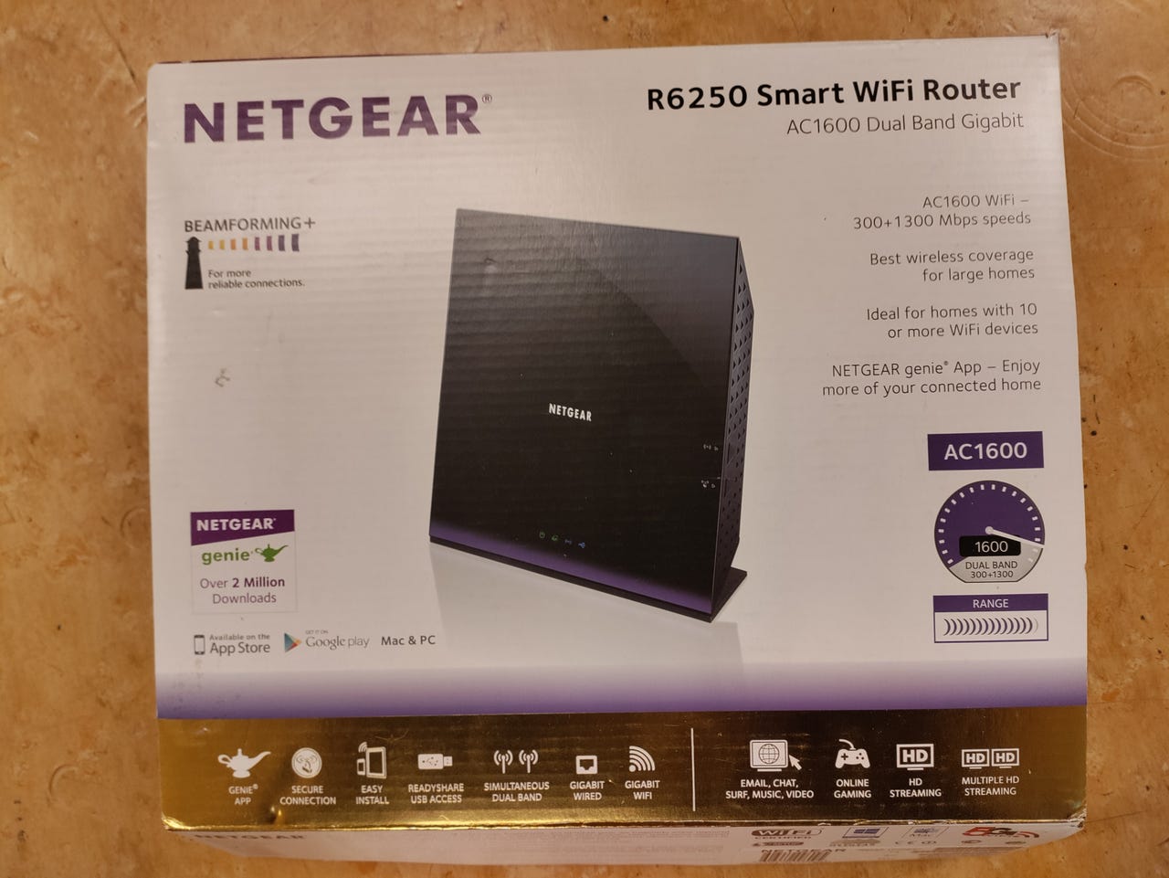 Netgear R6250 router wifi dual band AC1600 | Blocket