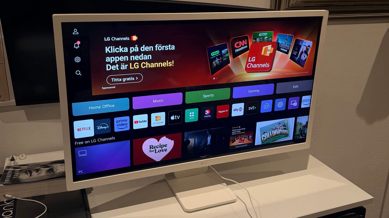 LG MyView 32” Smart Monitor (32SR50F) | Blocket