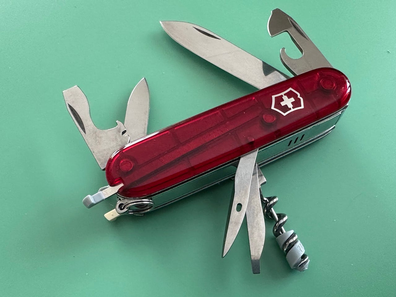 Victorinox schweizisk armékniv röd multiverktyg (NOS) VERY RARE | Blocket