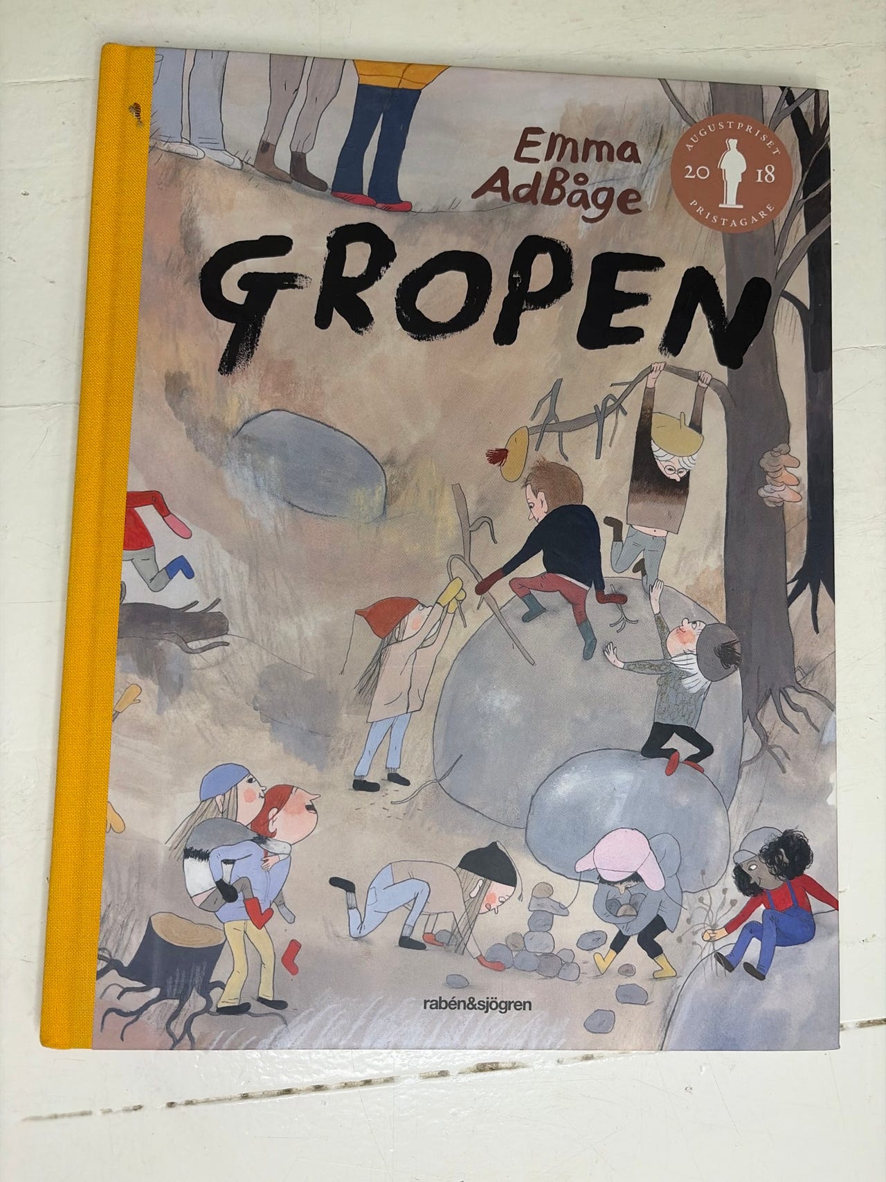 Rabén & Sjögren Gropen bilderbok Emma AdBåge | Blocket