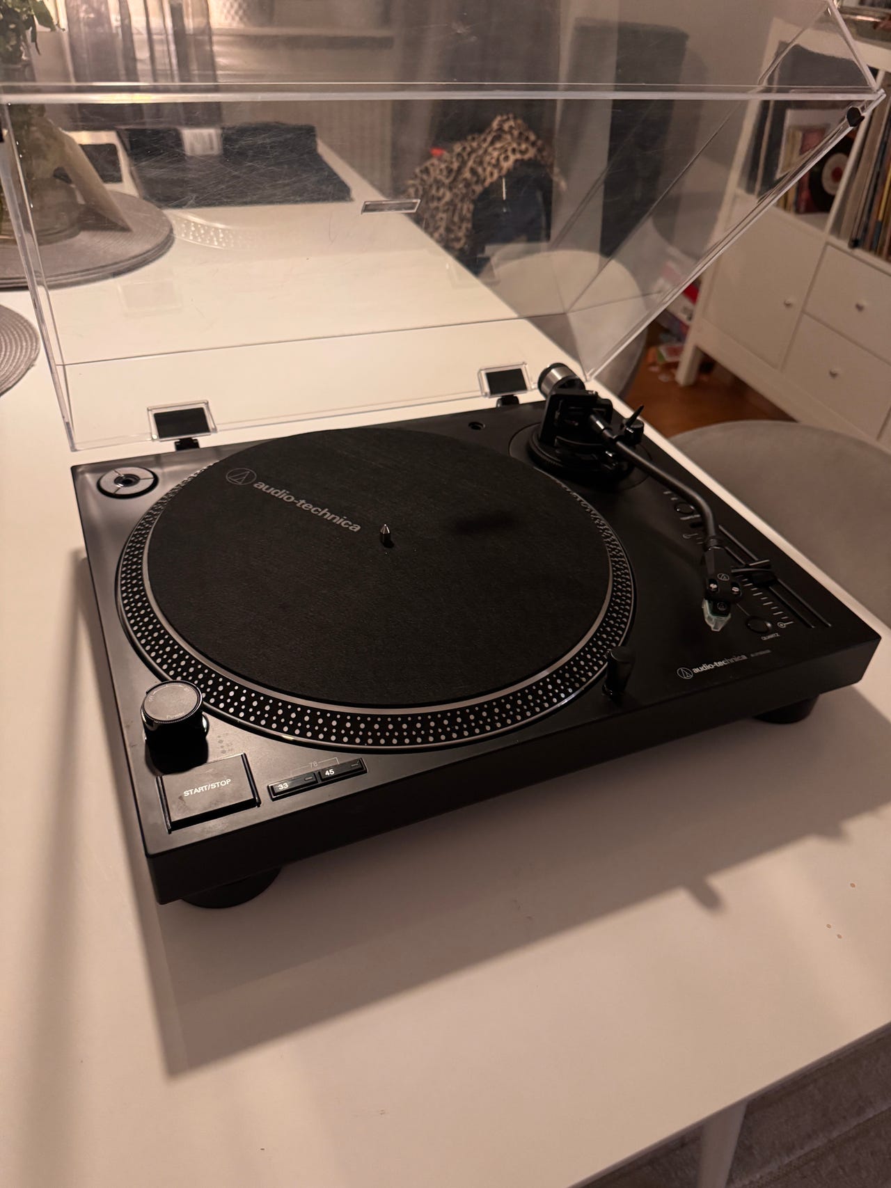 Audio Technica AT-LP120XUSB skivspelare svart | Blocket