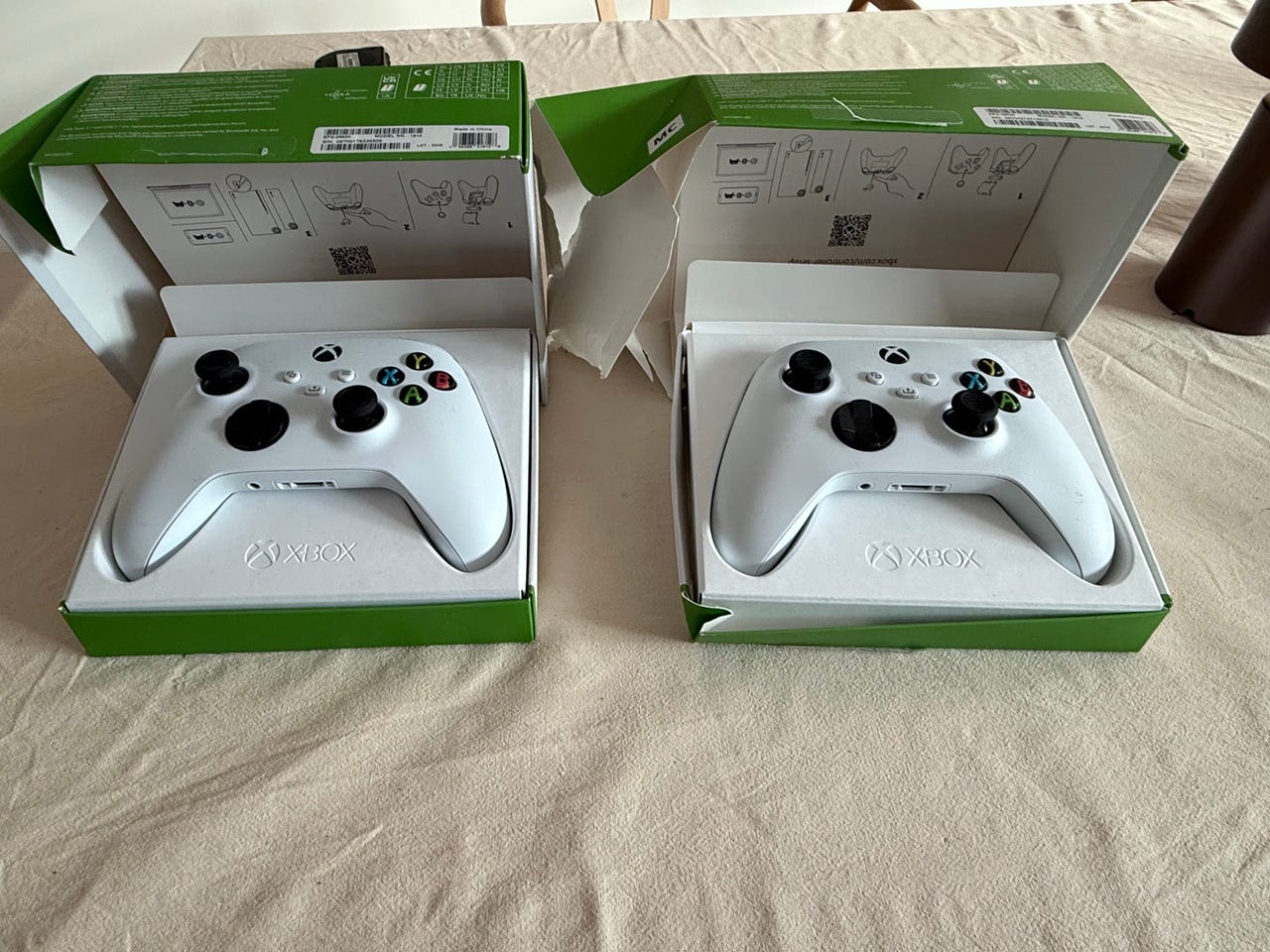 Xbox Trådlös Handkontroll Vit (2 st) | Blocket