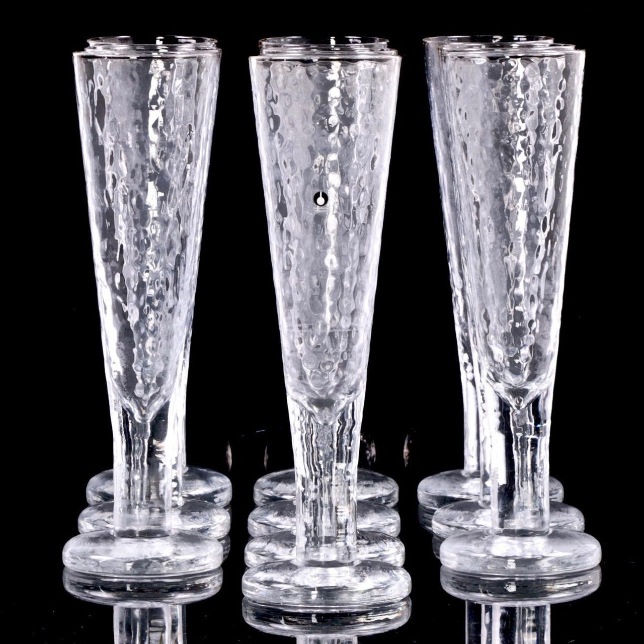 Pukeberg Sweden Champagneglas | Blocket