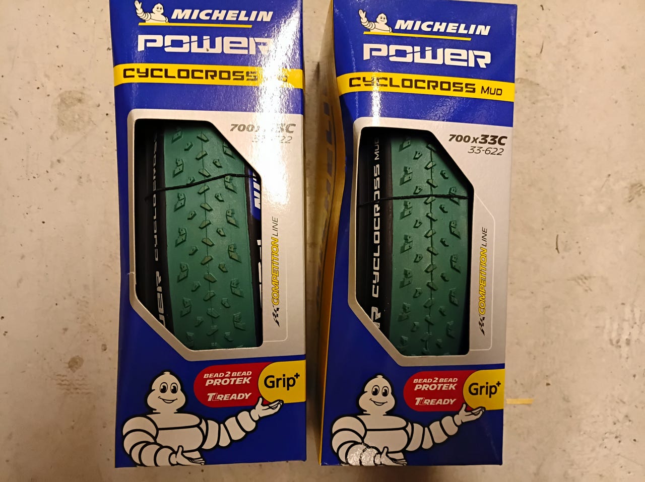 Michelin Power Cyclocross Mud cykeldäck 700x33C grön | Blocket