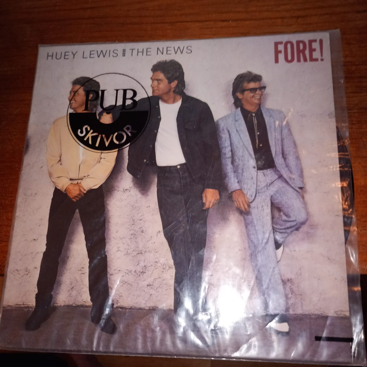 Huey Lewis & The News – Fore! LP-skiva | Blocket