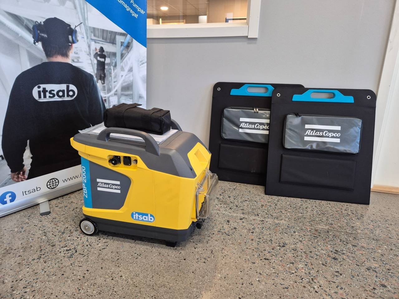 Atlas Copco batteri energilagringssystem ZBP 2000 | Blocket