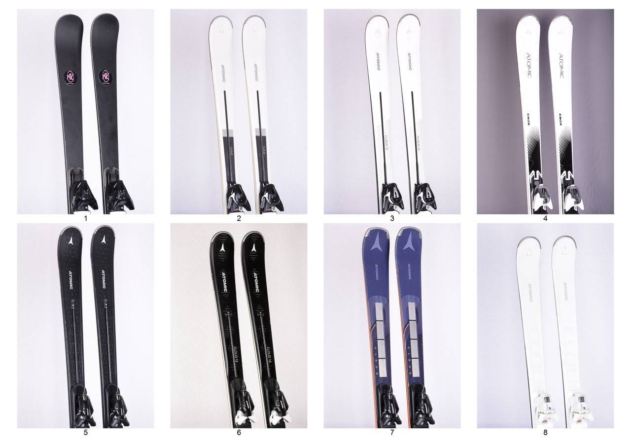 Dam skidor AK SKI PINK, ATOMIC CLOUD 11, 12, 14, 7 | Blocket