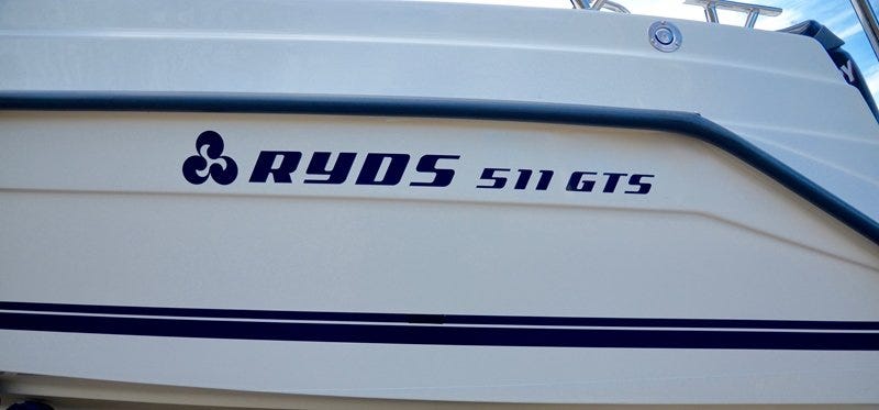 Dekaler & Stripes Ryds-Yamarin-Uttern | Blocket