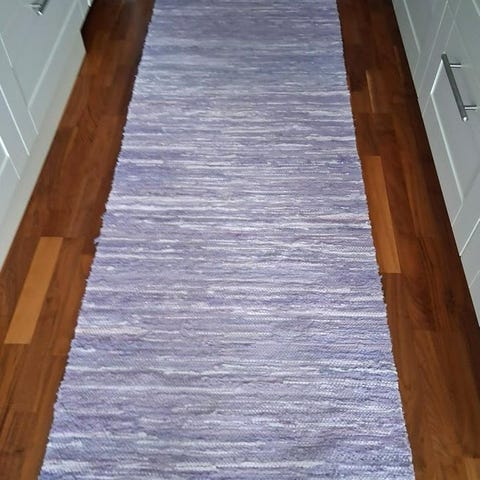 Trasmatta 75x200 blå/gul/vit | Blocket