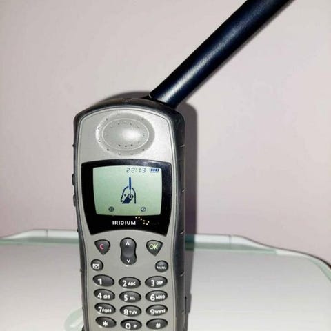 Iridium Satellittelefon nypris 17 000 | Blocket