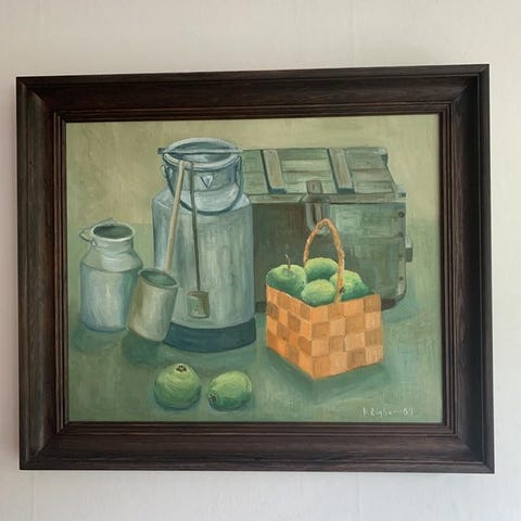 Vintage oljemålning | Blocket