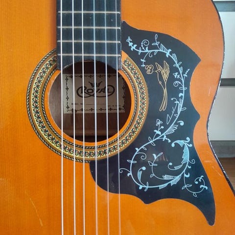 Gitarr Guvnor GC102-RD röd - barnstorlek | Blocket