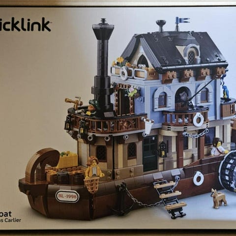 Oöppnad LEGO Bricklink Harbourmaster’s Office 910040 | Blocket