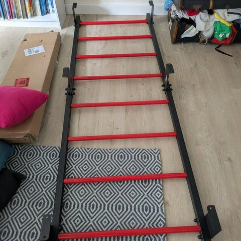 Spartacus Rack - Viktställ i metall med skivstångshållare | Blocket