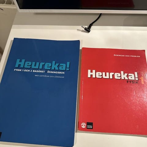 Heureka! Fysik 1 och 2 Basåret och Övningsbok | Blocket