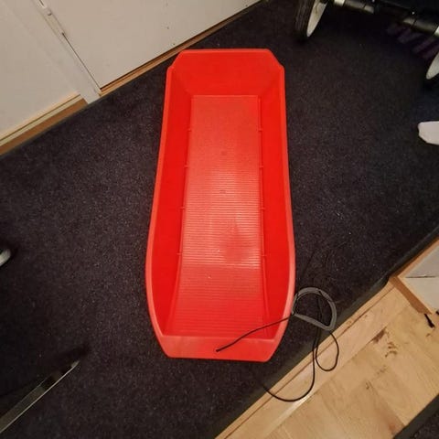 Trä pulka/släde | Blocket