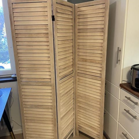 3 st IKEA VARHAUG | Rumsavdelare | Beige 242x157 cm | Blocket