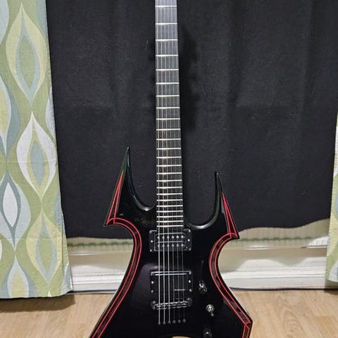 BC Rich Warlock Elgitarr svart | Blocket