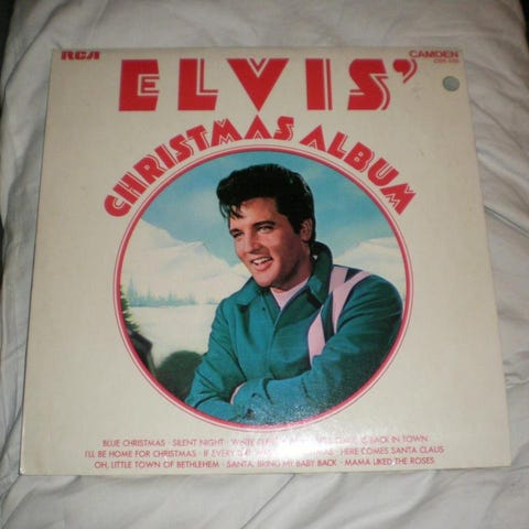 Elvis jul LP | Blocket
