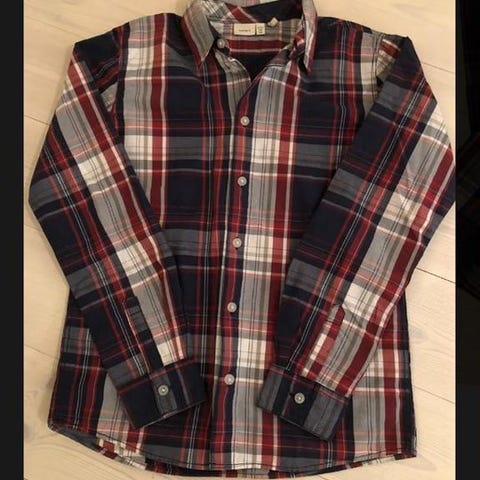 Name it Basic Needs T-shirt flerfärgad bomull flicka storlek 134 | Blocket