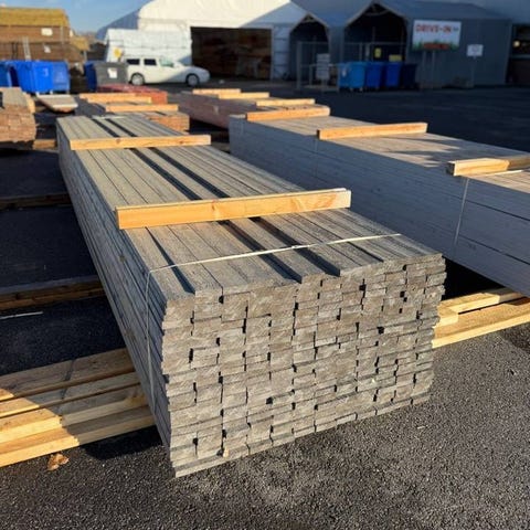 Paket Finsågad Panel 21x145 mm – 50 st 4,80 m, Målad | Blocket