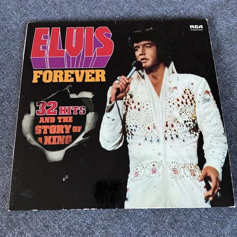 Elvis jul LP | Blocket