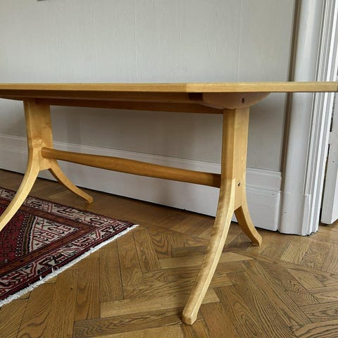 Carl Malmsten, soffbord, "Ovalen", Åfors Möbelfabrik | Blocket