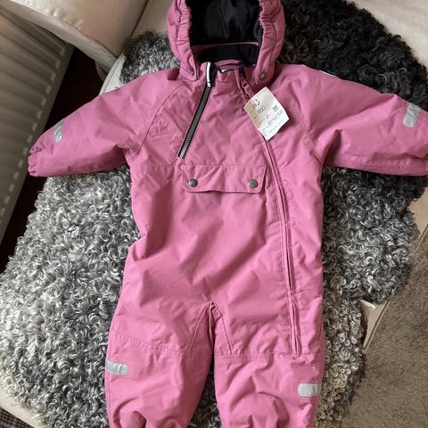 Polarn O. Pyret overall svart barnstorlek 74 unisex polyester | Blocket