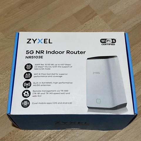 Zyxel NR5103E 5G indoor router vit | Blocket