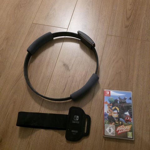 Ring Fit Adventure Nintendo Switch Spel och Ring-Con | Blocket