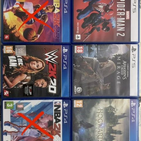 PS5 spel helt nya och PS4 spel | Blocket