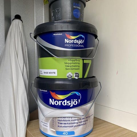 Nordsjö Professional 3 Täckfärg 10 liter Vit | Blocket