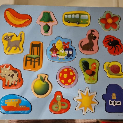 Träpussel Alfons | Blocket