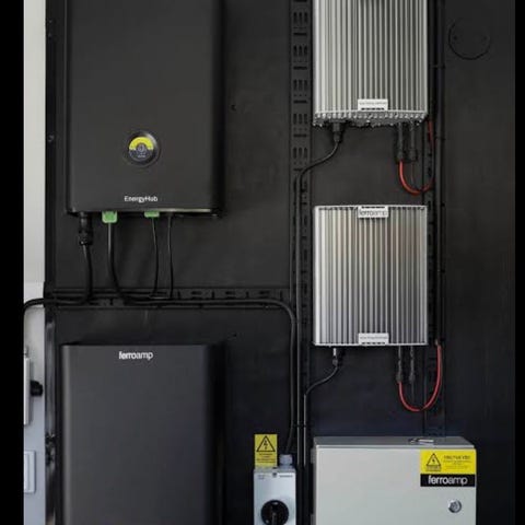 FerroAmp EnergyHub Wall 14 kW med tillbehör | Blocket