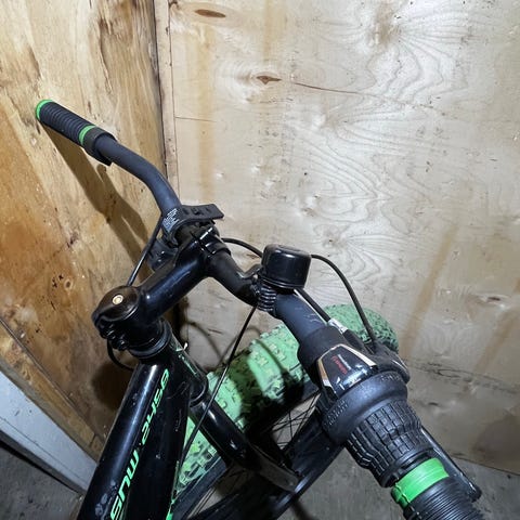 Svart el-scooter chopperstil Fatbike | Blocket