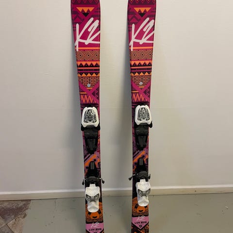 K2 Love OG Skidor 172 cm Vit Blå Gul | Blocket