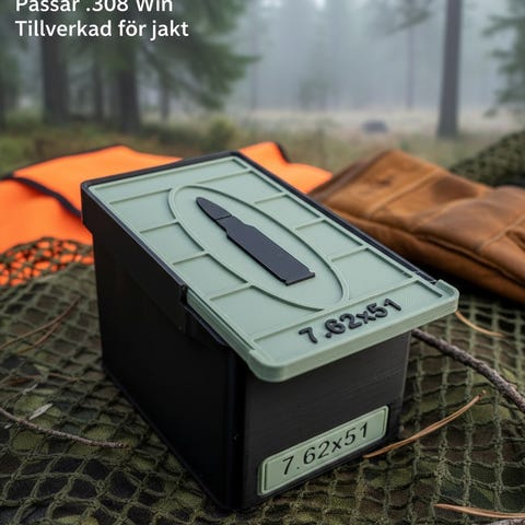.458 WIN MAG - Ammunitionslåda x20 | Blocket
