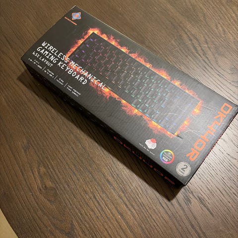 DELTACO GAMING WK85R vit | Blocket