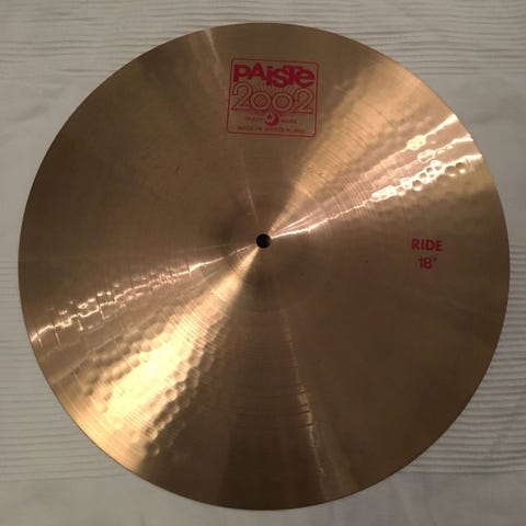Paiste Rude Thin Crash 18" | Blocket