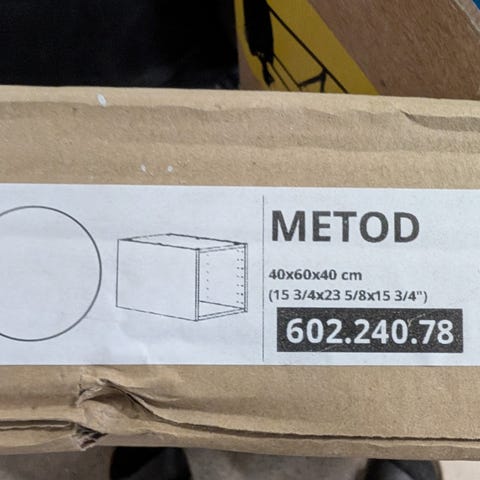 IKEA Metod Stensund KÖK Köksinredning Skåp & högskåp | Blocket