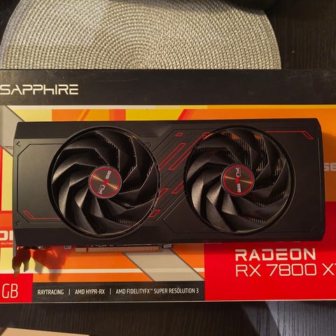 AMD Radeon RX 7800 XT Grafikkort | Blocket