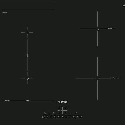 Oöppnad induktionshäll Samsung NZ64B6056FK 60 cm | Blocket