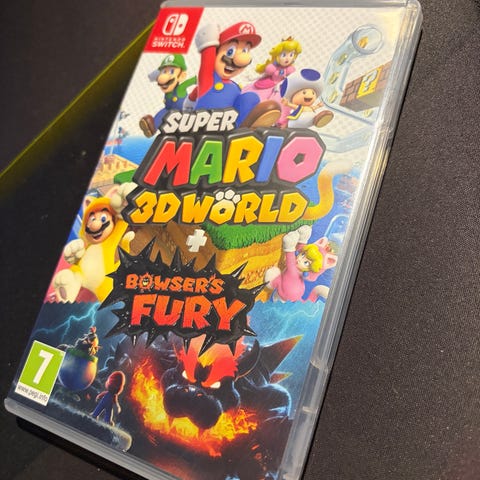 Nintendo Switch Super Mario 3D World + Bowser's Fury | Blocket