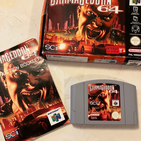 Carmageddon Nintendo 64-spel | Blocket