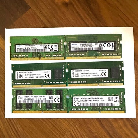 SK Hynix DDR4 RAM-minne SO-DIMM 16GB (8gb x2) 2400MHz | Blocket