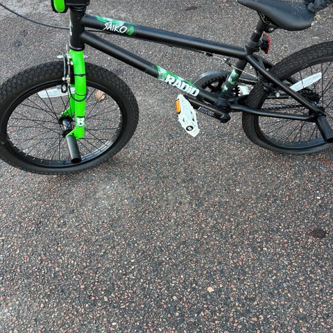 Stoy Barncykel 14 tum Svart | Blocket