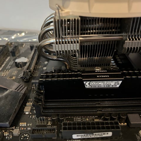 Cpu + ram-minne + moderkort + cpu stockkylare | Blocket