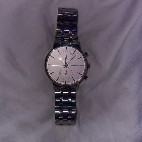 GANT klocka för man med brun läderrem | Blocket