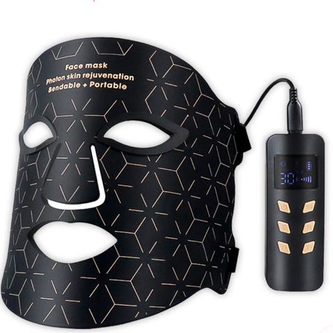 FAQ 202 LED-ansiktsmask med resväska | Blocket